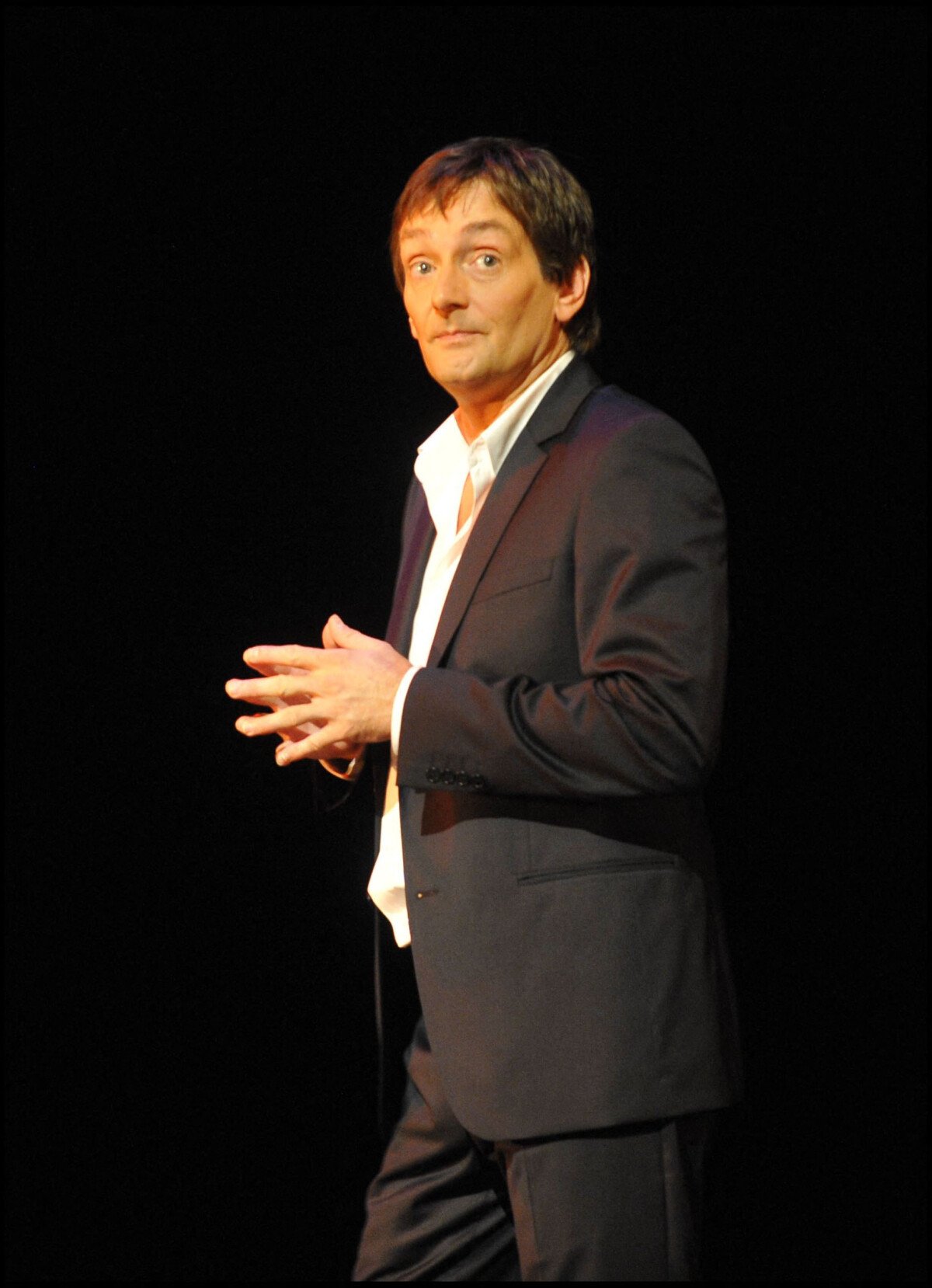 Photo : Pierre Palmade lors de son spectacle "J'ai jamais été aussi ...