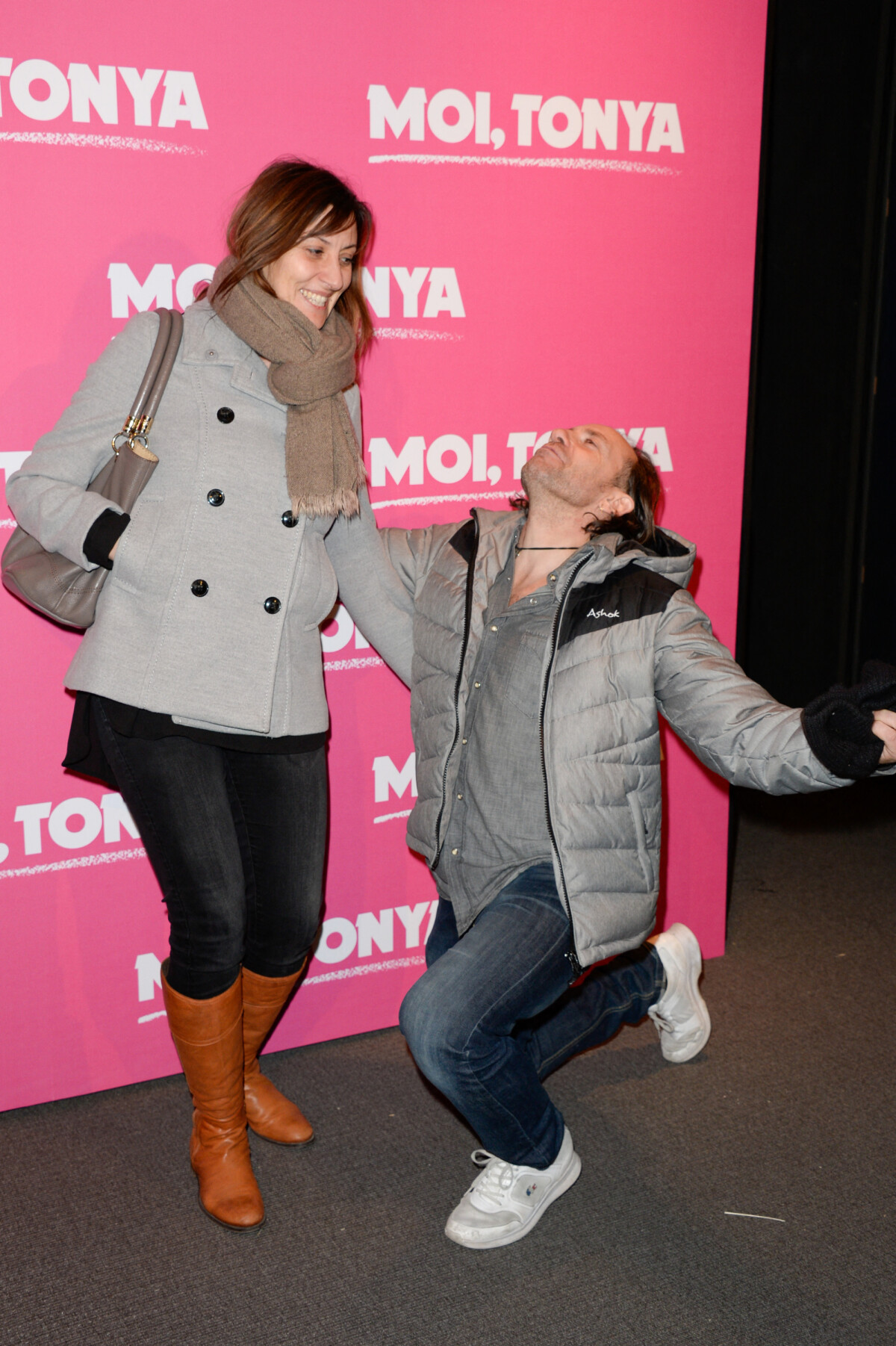 Photo : Philippe Candeloro et sa femme Olivia - Avant-première du film ...