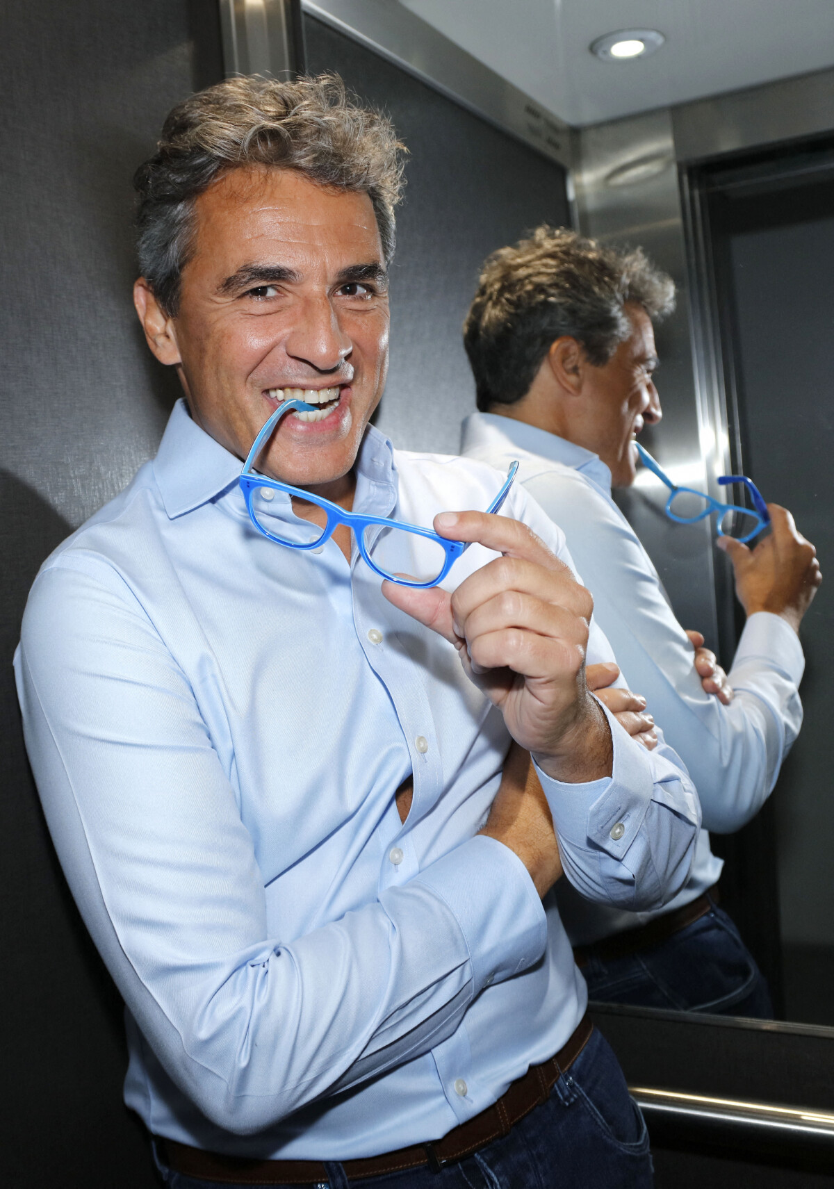 Photo : Portrait de Julien Cohen en marge de l'enregistrement de l ...