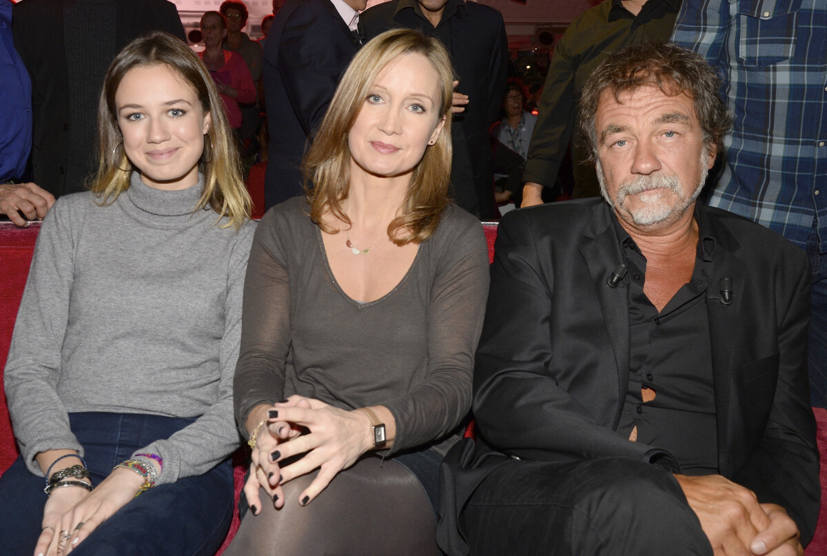 Photo : Zoé Marchal, Catherine Marchal et Olivier Marchal - Enregistrement de l'émission ...