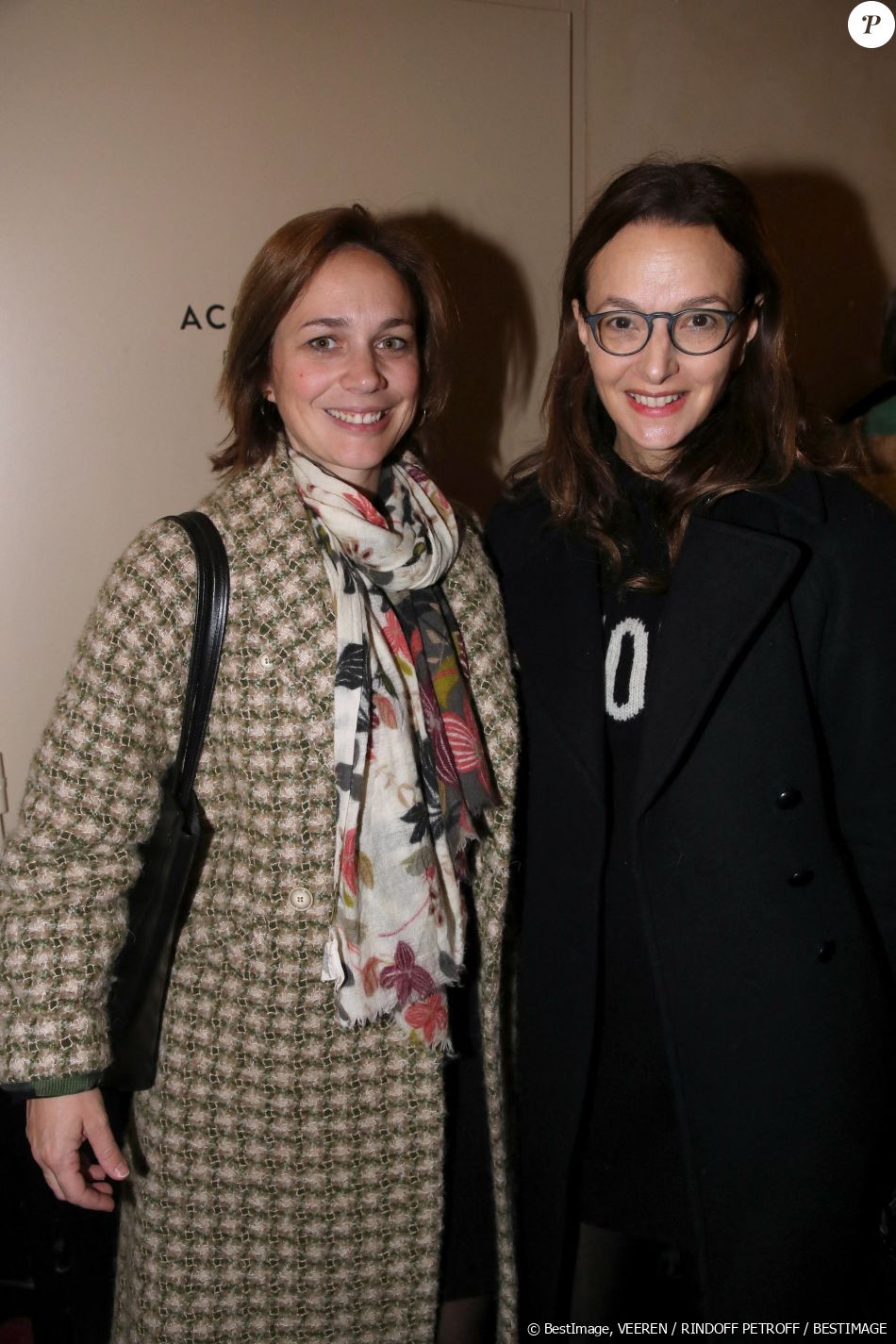 Exclusif - Nathalie Péchalat et Éliette Abécassis lors de la soirée de ...
