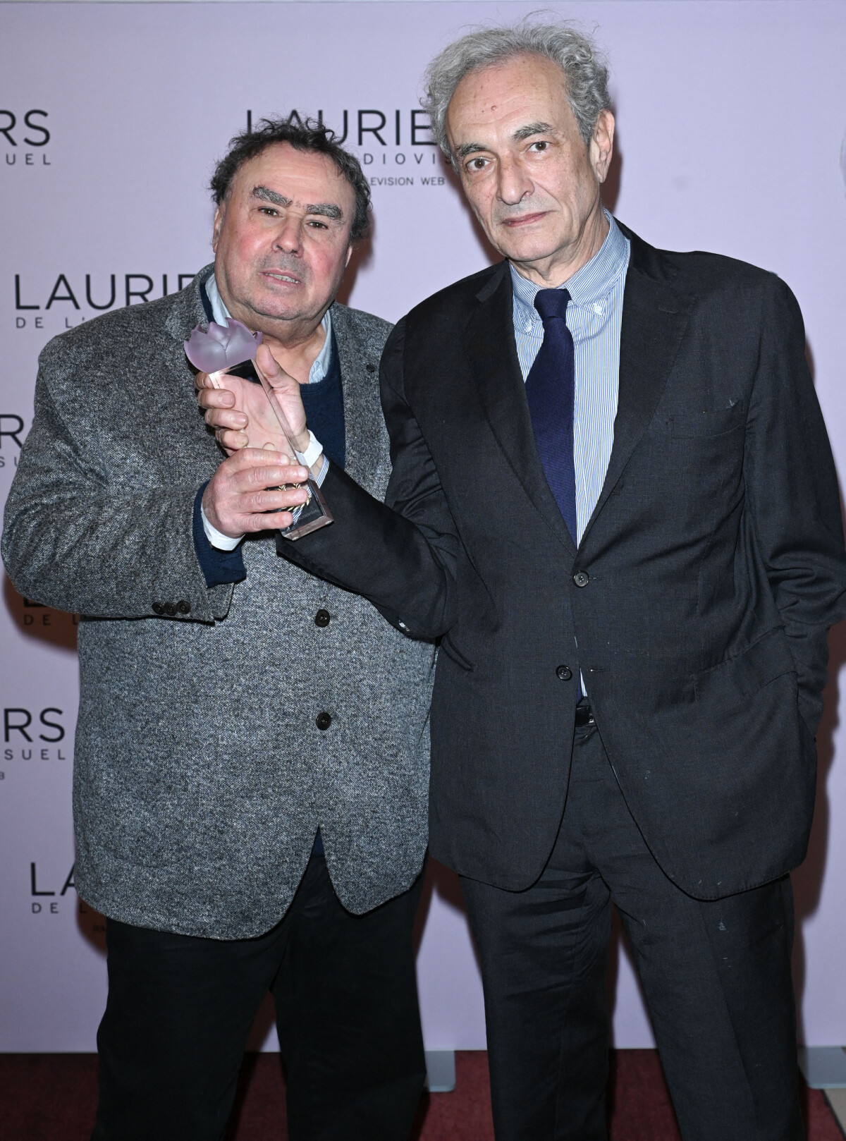 Photo : Benjamin Stora et Georges-Marc Benamou - 28ème cérémonie des ...