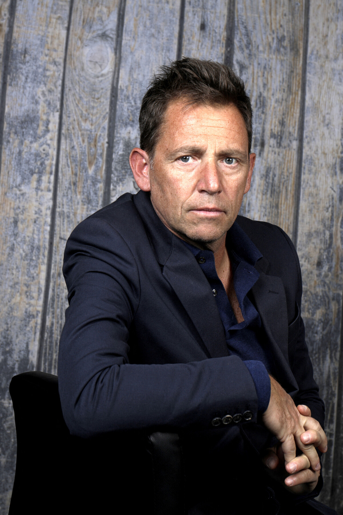 Photo : Portrait de Daniel Riolo, lors de l'enregistrement de l ...