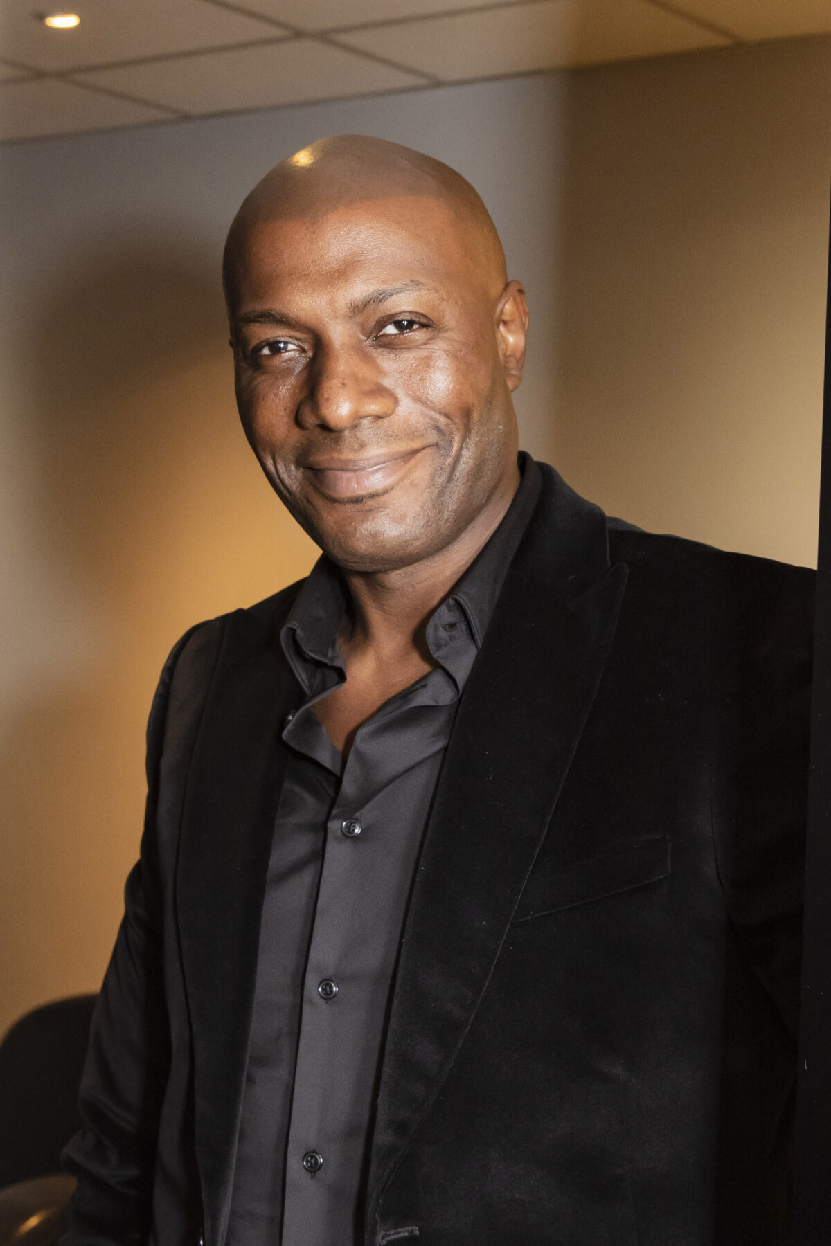 Photo : Exclusif - Harry Roselmack - Backstage de l'enregistrement de l ...