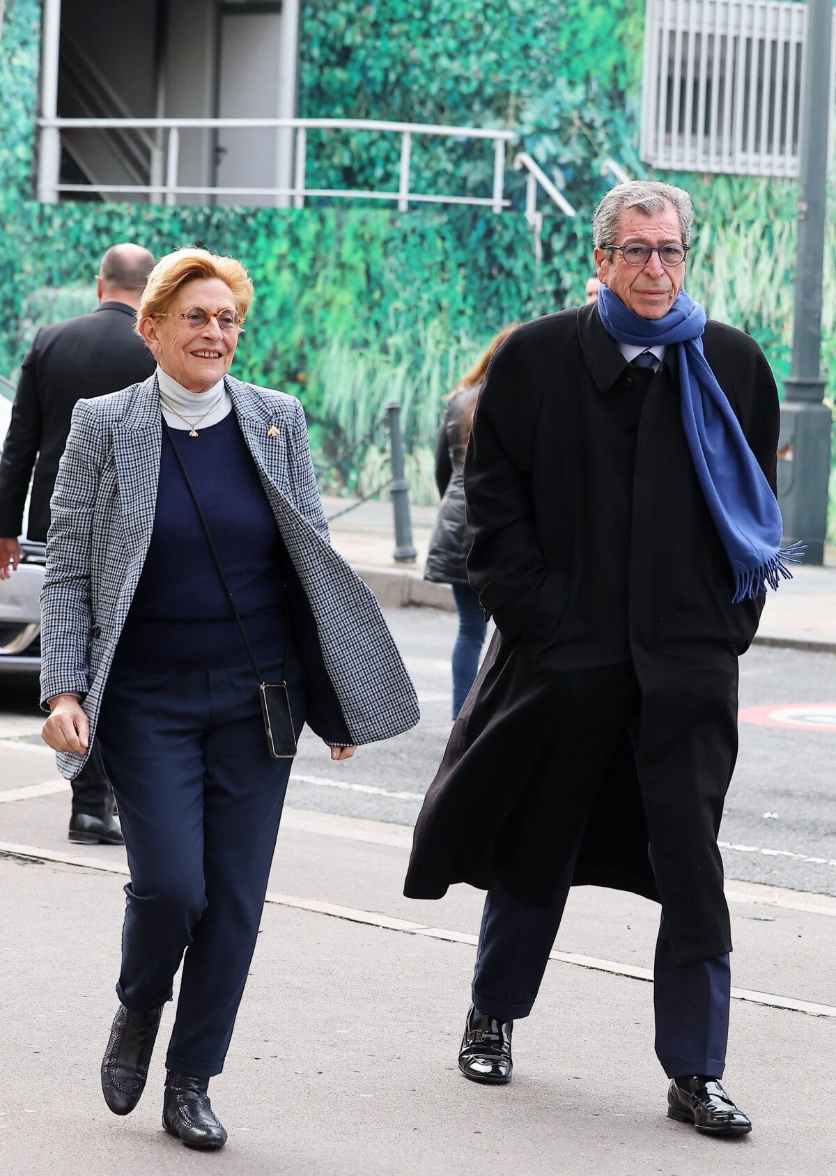 Photo : Isabelle et Patrick Balkany - Obsèques de Päl Sarkozy de Nagy ...