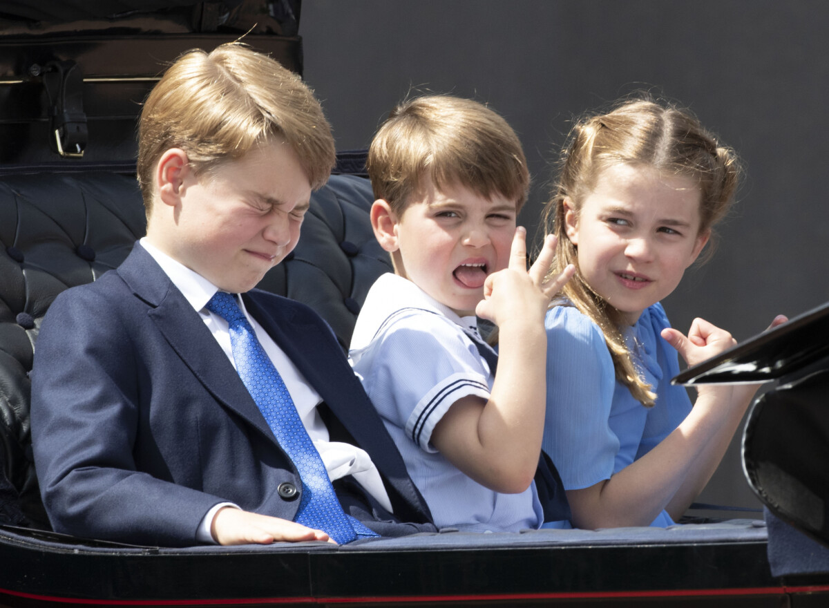Photo : Le prince George de Cambridge, Le prince Louis de Cambridge, La ...