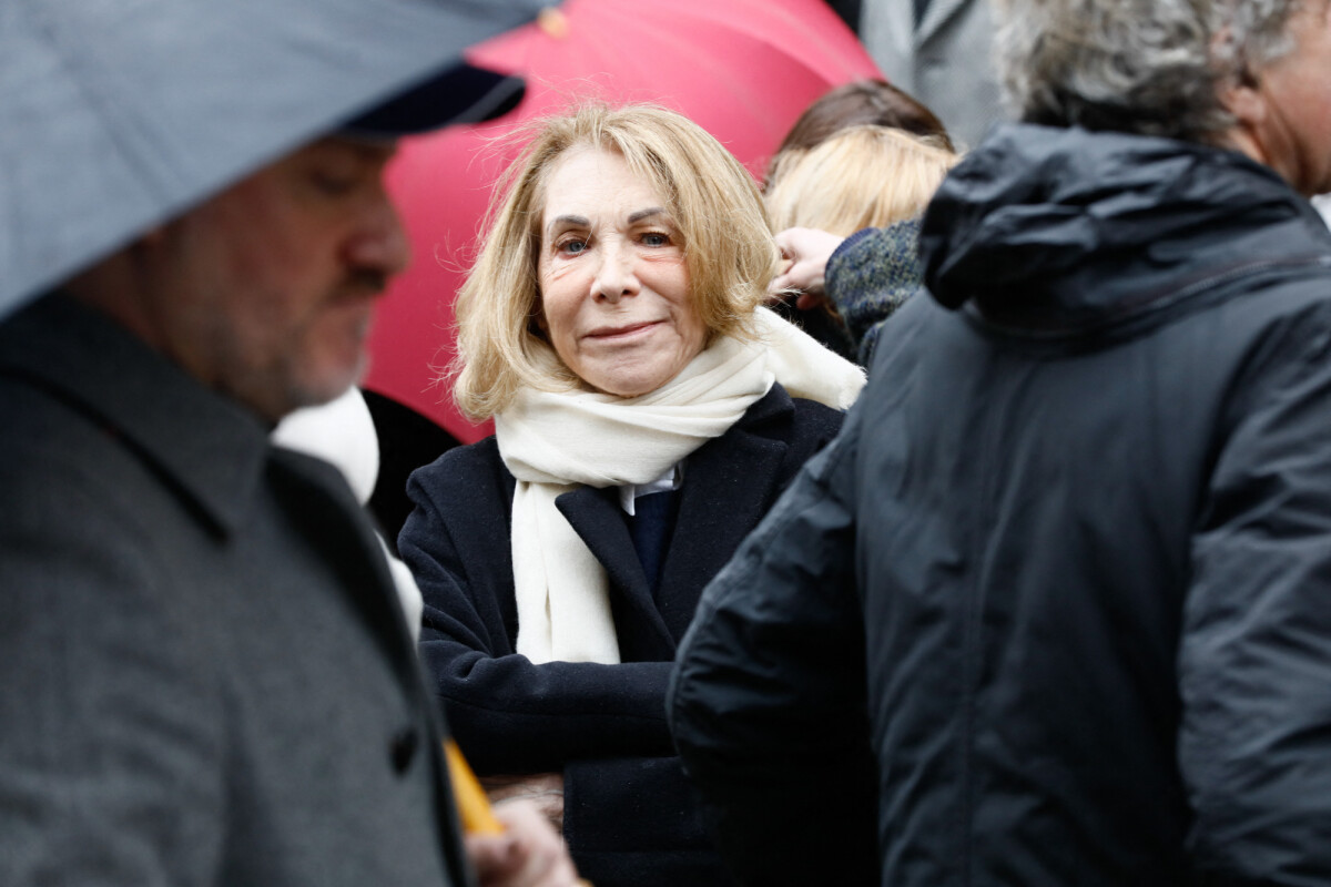 Photo : Exclusif - Tanya Lopert - Obsèques de Jacques Collard en l ...