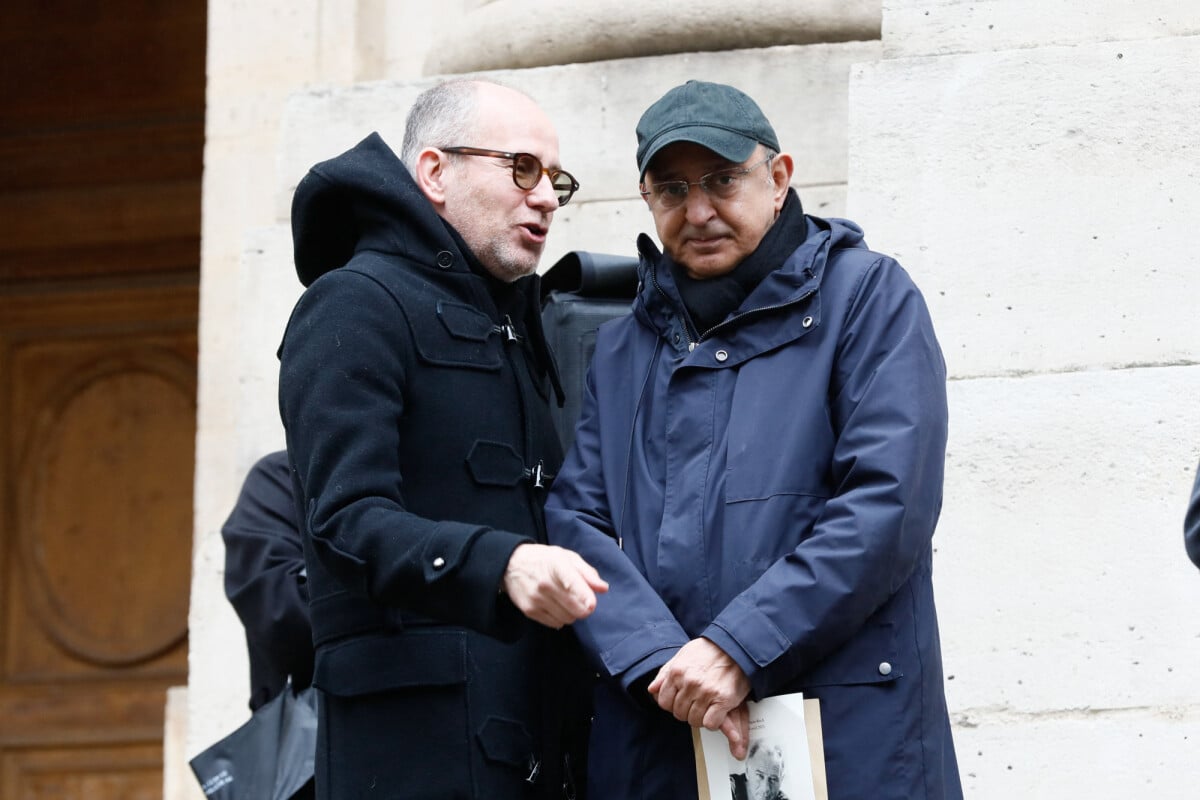 Photo : Exclusif - Laurent Renard et Raphaël Cohen - Obsèques de ...