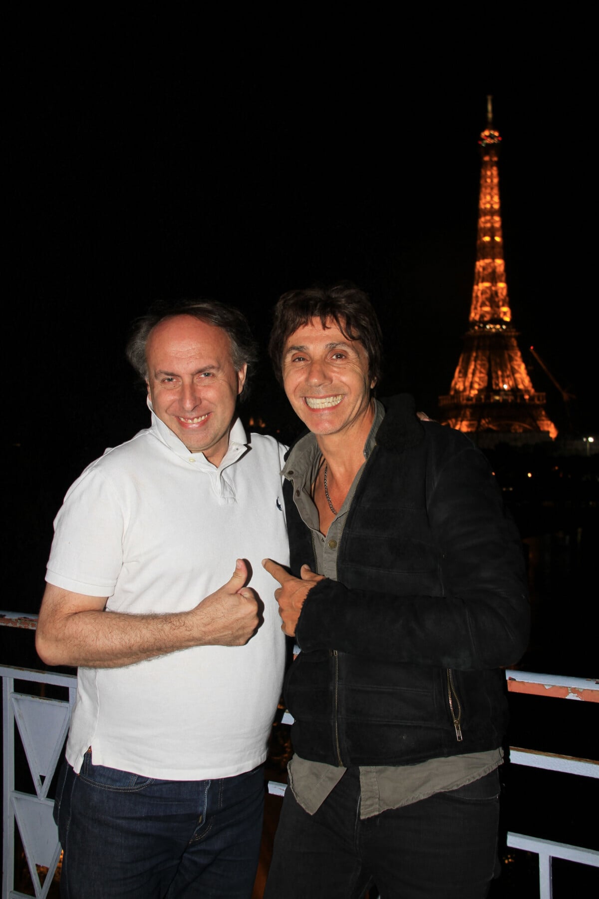 Photo : Exclusif - Christophe Combarieu et Jean-Luc Lahaye - Dîner au ...