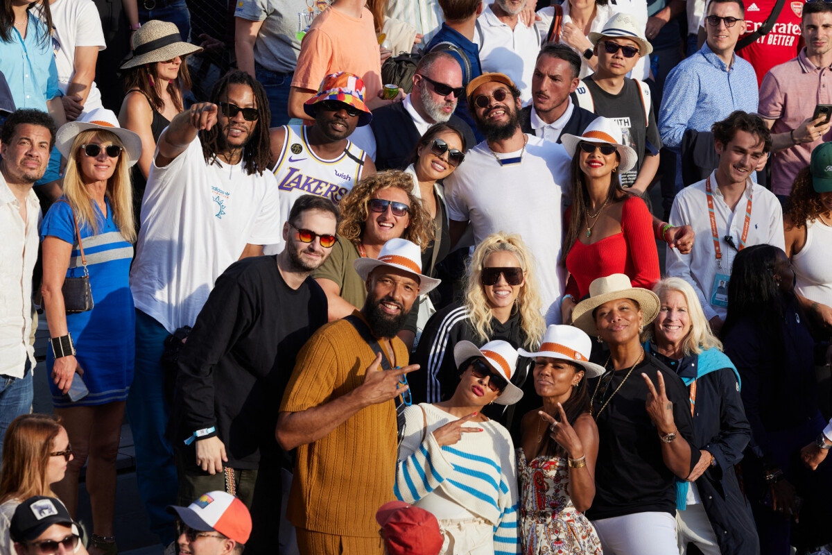 Photo : Une belle journée pour Joakim Noah, sa famille et ses amis, qui ...