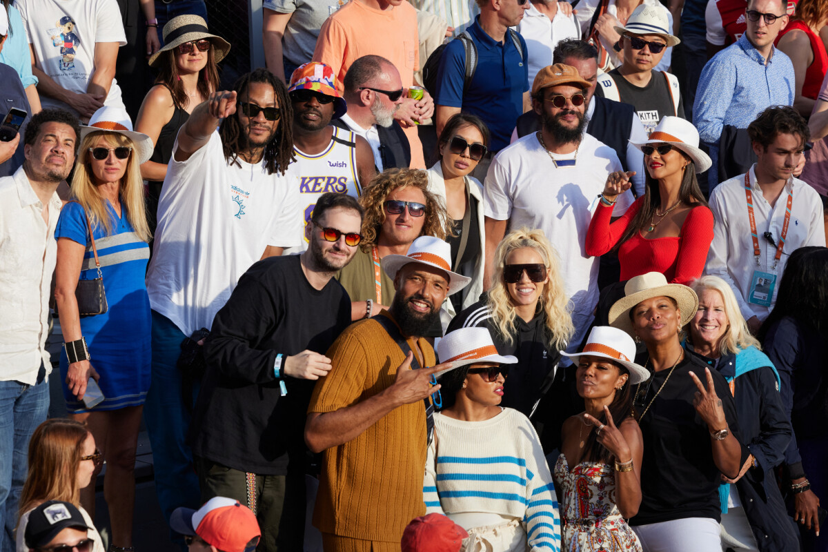 Photo : Joakim Noah, sa femme Lais Ribero, Drew Gooden, Alaina Anderson ...