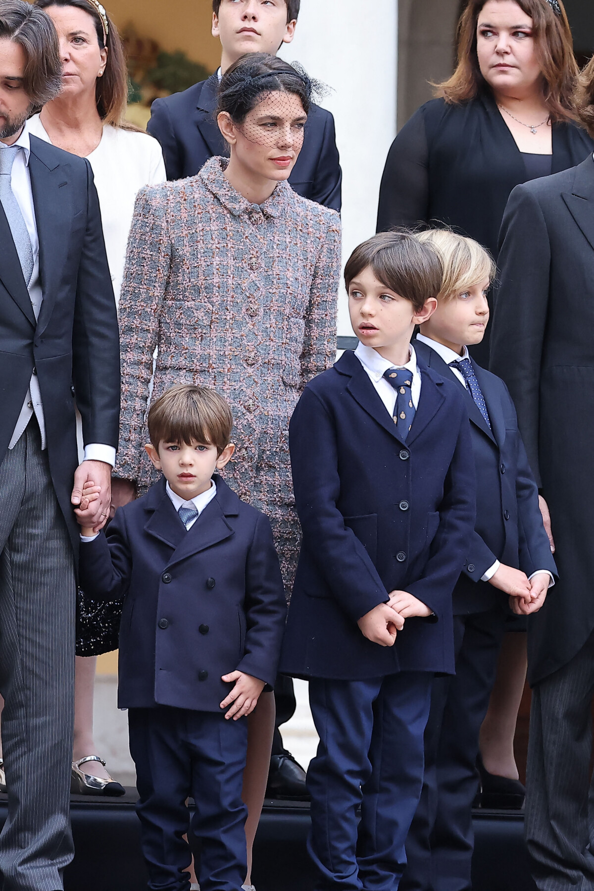 Photo : Dimitri Rassam, Balthazar Rassam, Charlotte Casiraghi, Raphaël ...