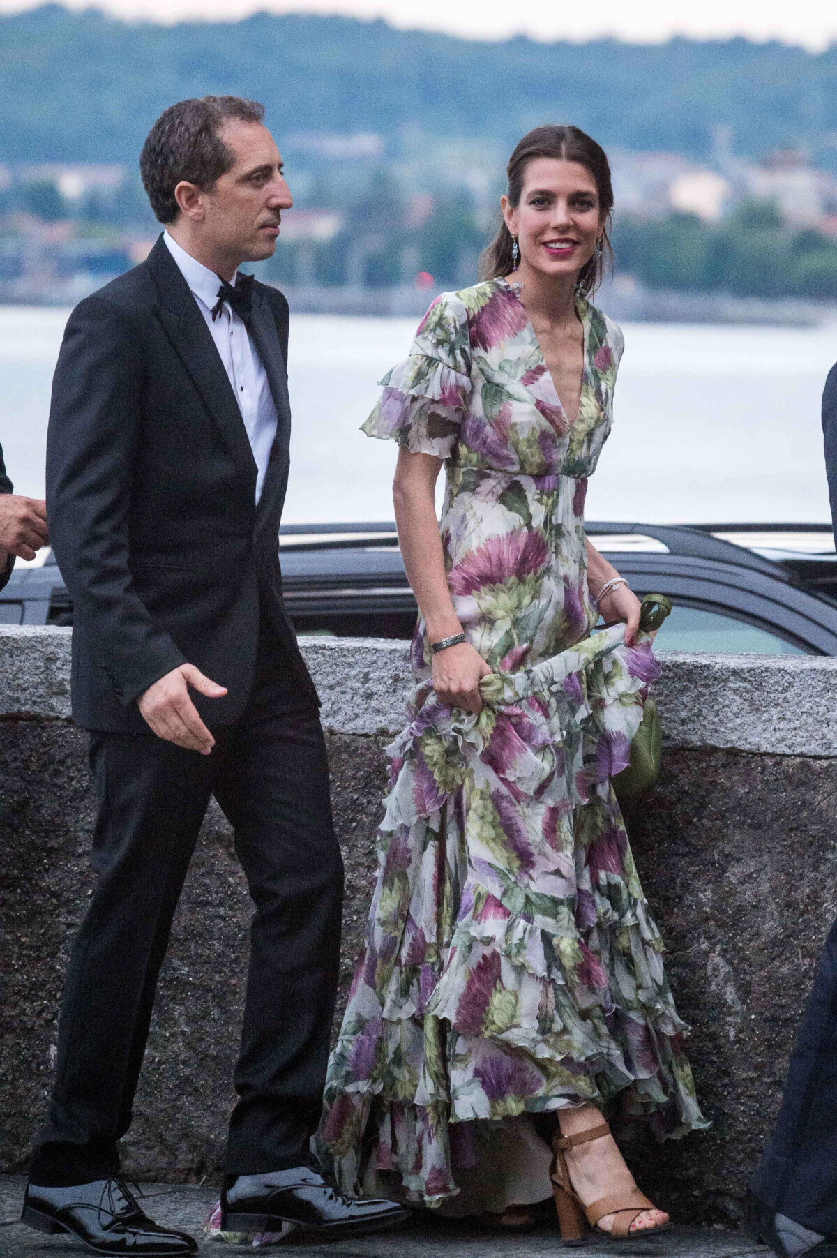 Photo : Charlotte Casiraghi et son compagnon Gad Elmaleh - Arrivées ...