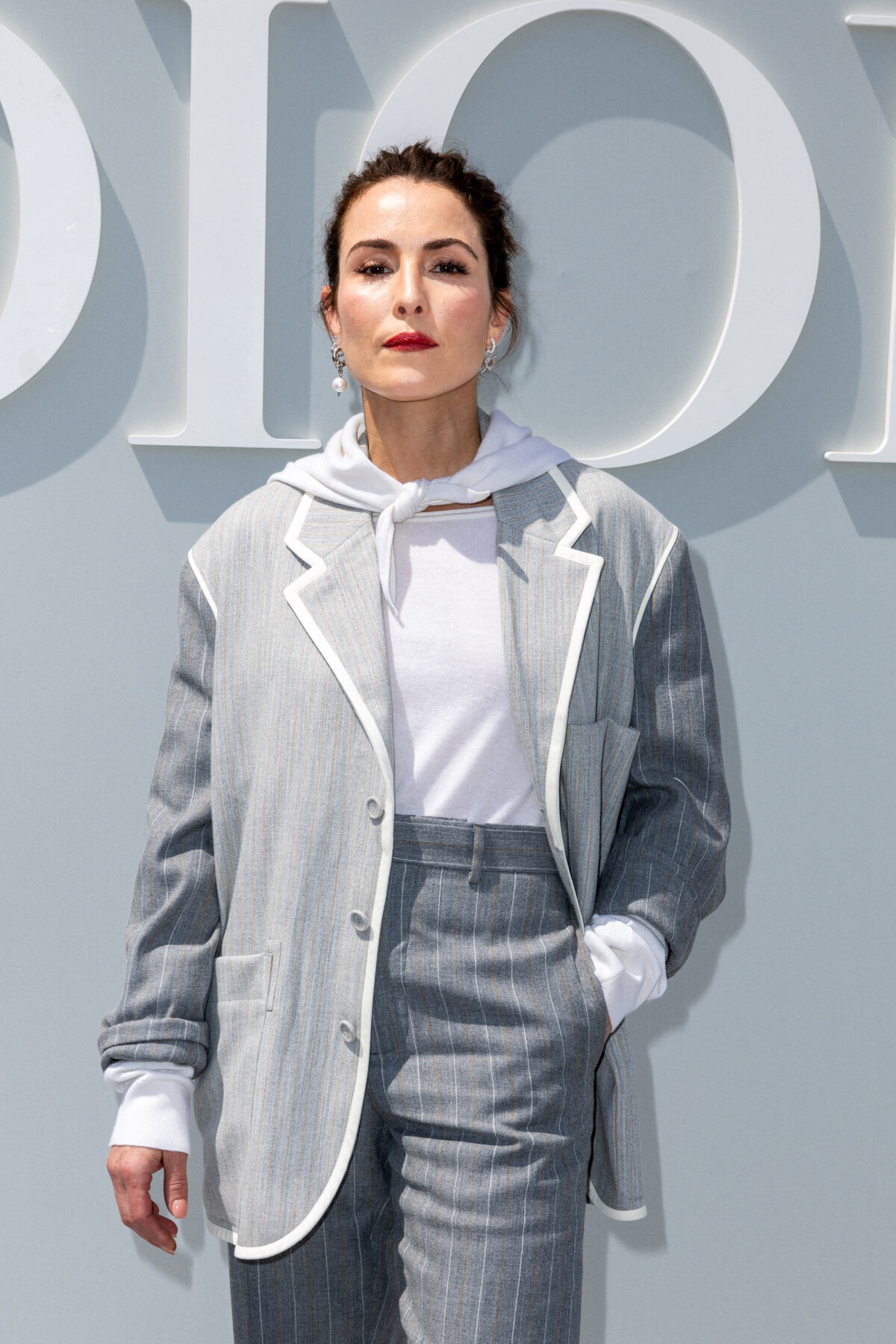 Photo : Noomi Rapace - Les célébrités au défilé Dior "Collection Homme Prêt-à-Porter Printemps ...