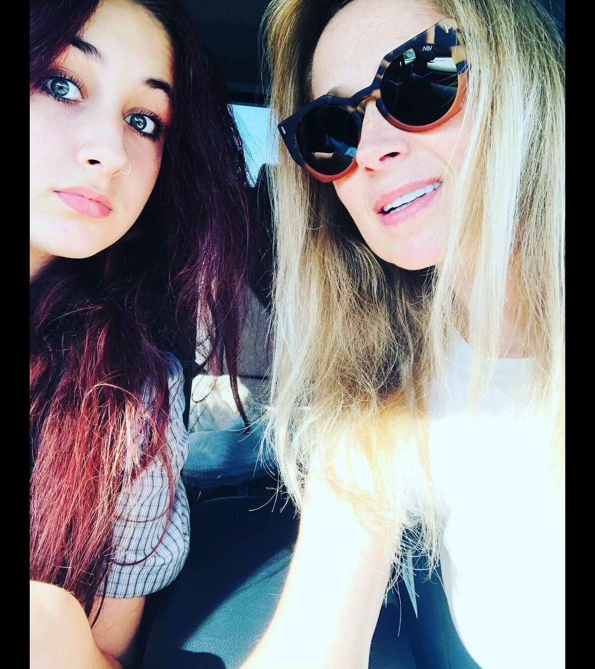 Photo : Lara Fabian avec sa fille unique Lou, mère et fille sont très ...