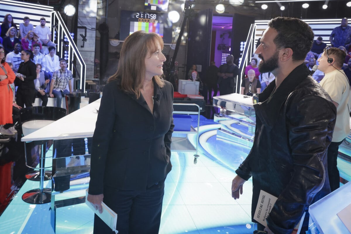 Photo : Exclusif - Ségolène Royal, Cyril Hanouna - Sur le plateau de l ...