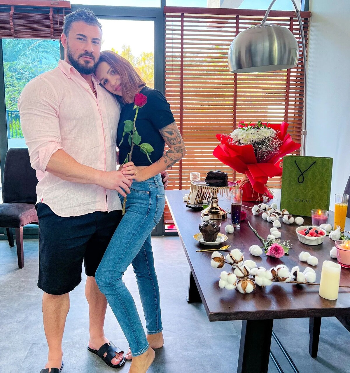 Photo : Julia Paredes et Maxime Parisi. - Purepeople