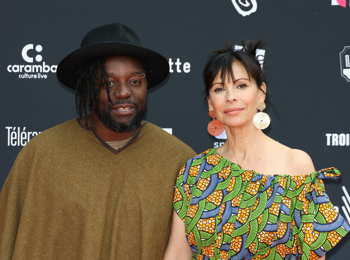 Photo : Sly Johnson et Mathilda May à l'inauguration de l'expérience ...