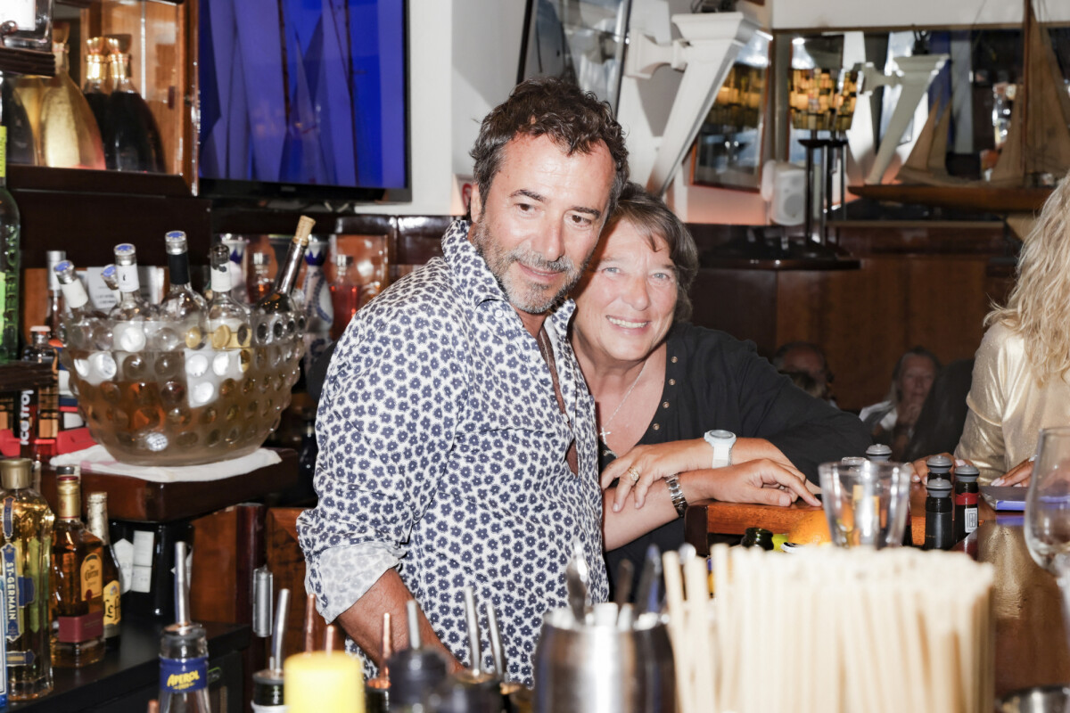Photo : Exclusif - Bernard Montiel et Geneviève Walther lors du ...