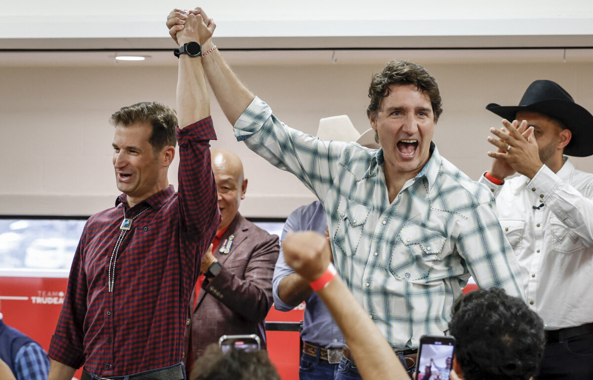 Photo : Le premier ministre canadien avait même "flirté sans grande ...