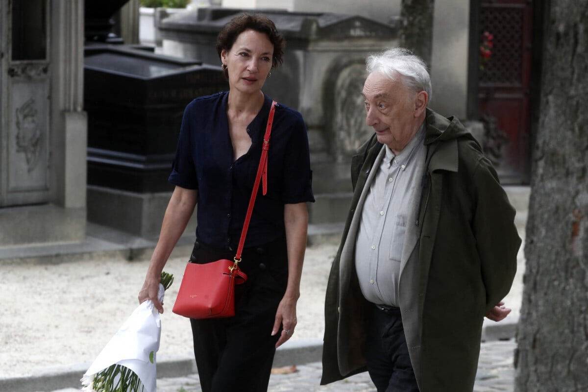 Photo : Jeanne Balibar - Obsèques de Sophie Fillières au crématorium du ...