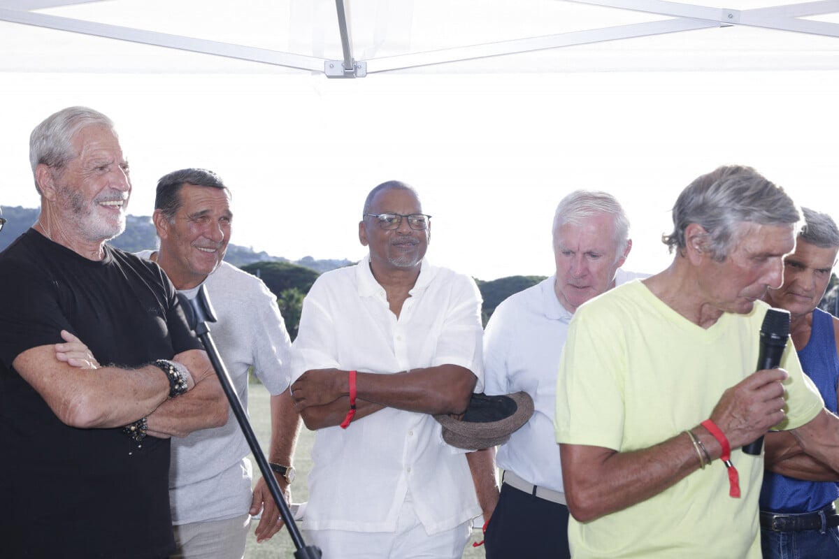 Photo : Jean-Claude Darmon, Bernard Lama, Luis Fernandez - Marcel ...