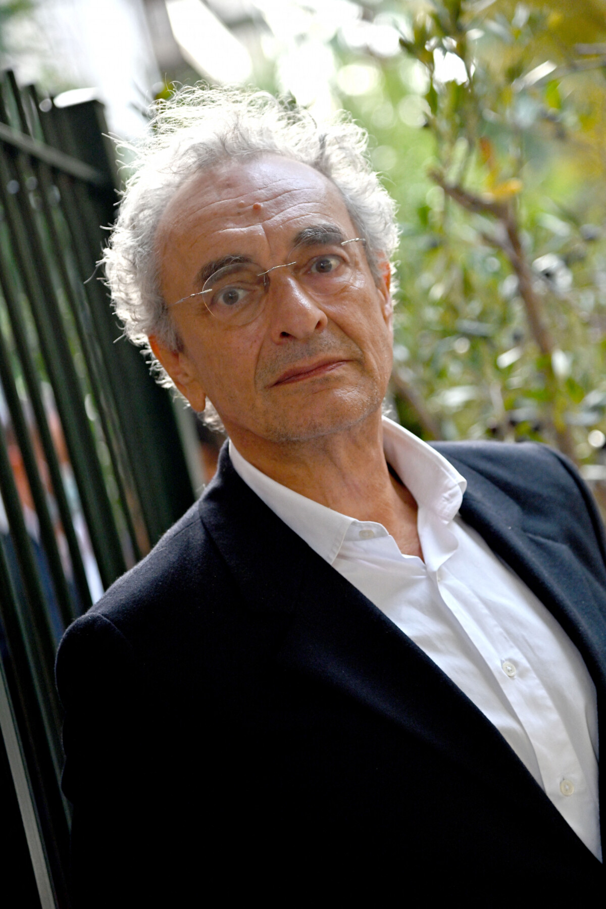 Photo : Georges-Marc Benamou durant la seconde journée de la 3ème édition du Festival Cinéroman ...