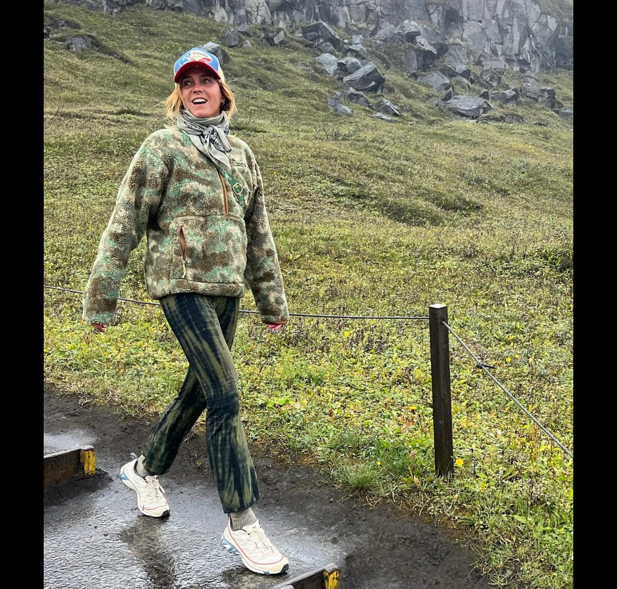 Photo : Marine Vignes immortalisée sur Instagram. - Purepeople