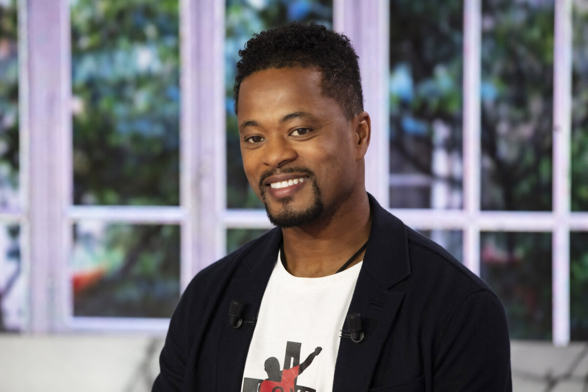 Photo : Exclusif - Patrice Evra lors de l'enregistrement de l'émission ...