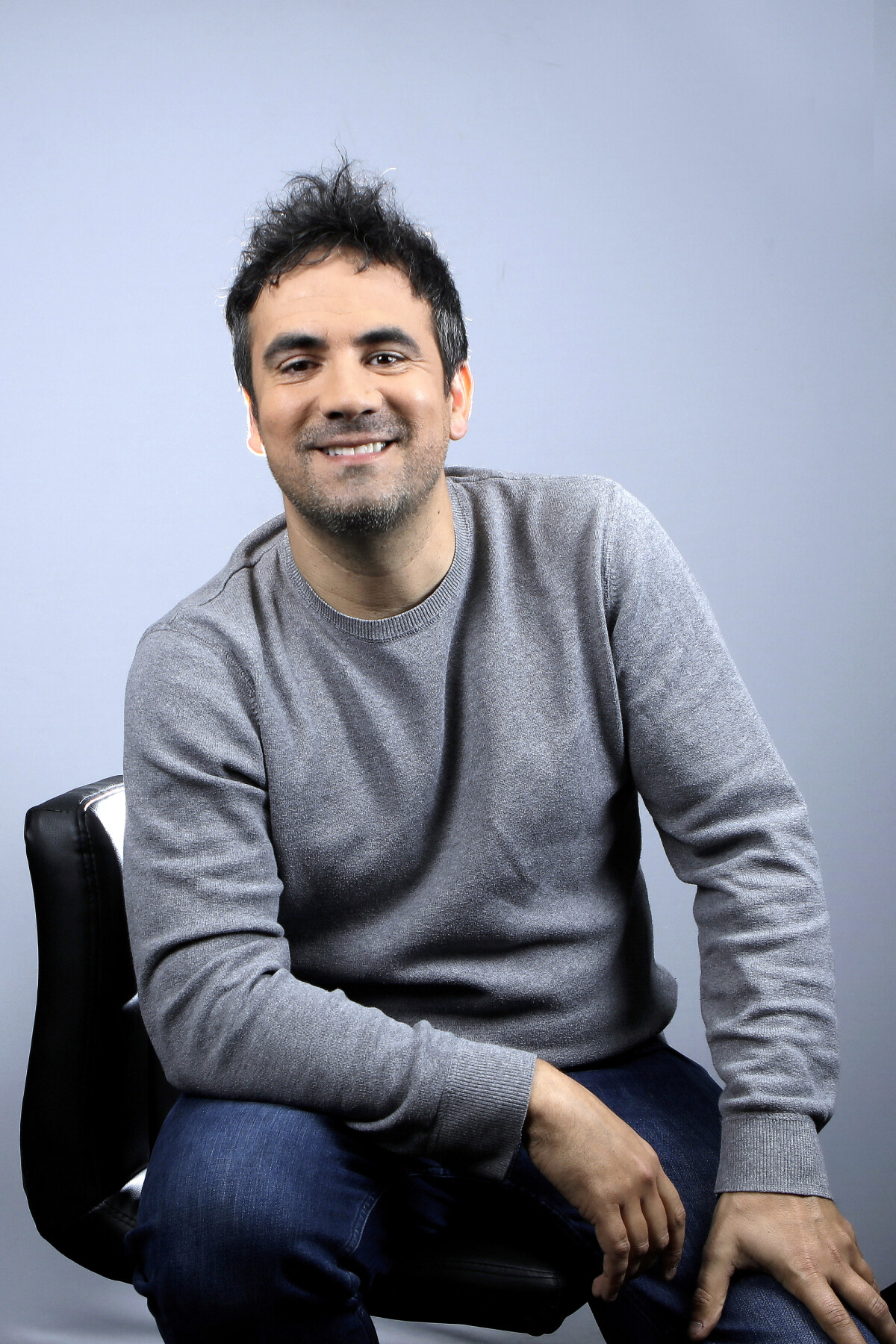 Photo : Portrait de Alex Goude, lors de l'enregistrement de l'émission ...