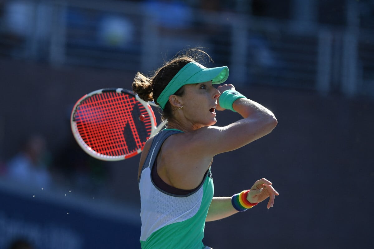 Photo : La Française Alizé Cornet remporte la victoire face à la ...