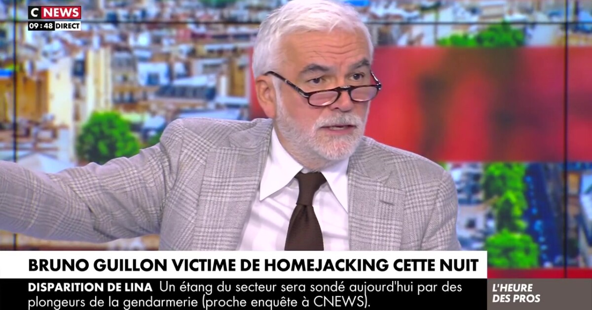 "La France Orange mécanique" : Pascal Praud très inquiet après le home-jacking de Bruno Guillon ...