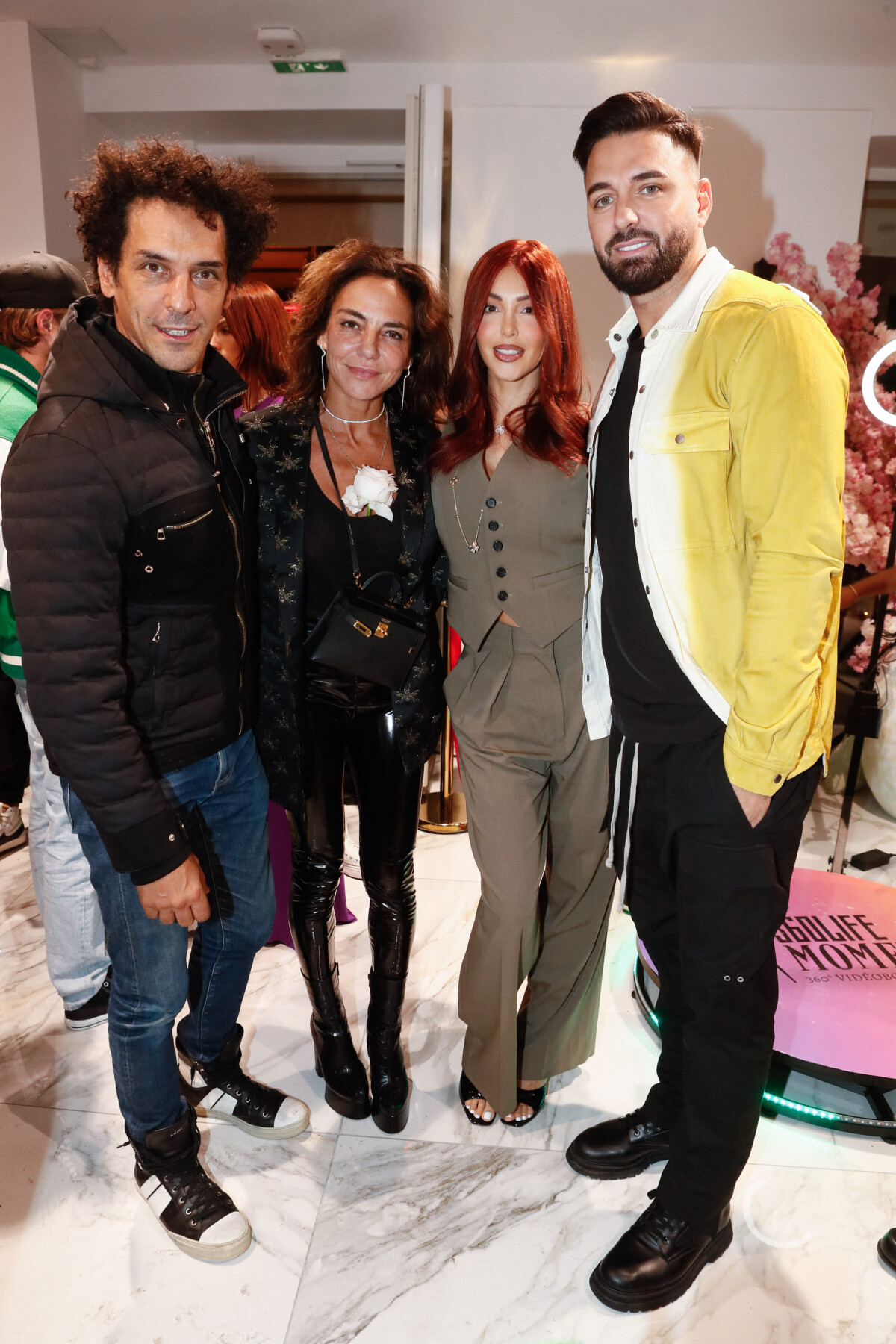 Photo : Exclusif - Tomer Sisley et sa femme Sandra, Nabilla Vergara ...