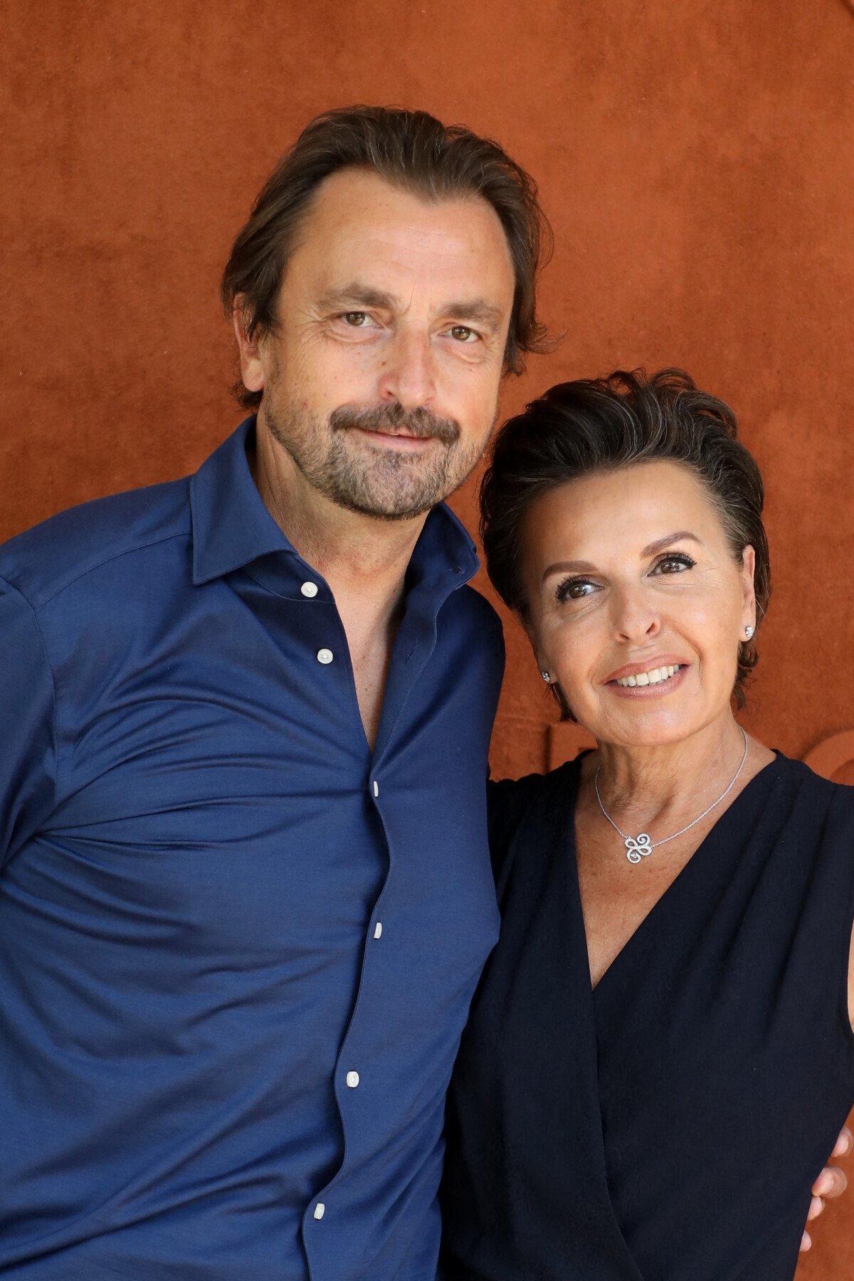 Photo : Henri Leconte et sa compagne Maria Dowlatshahi au village des ...