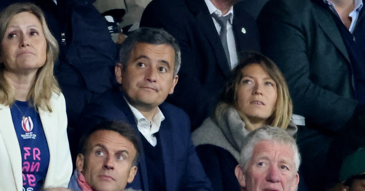 PHOTOS Gérald Darmanin : Rare apparition avec sa femme Rose-Marie pour ...