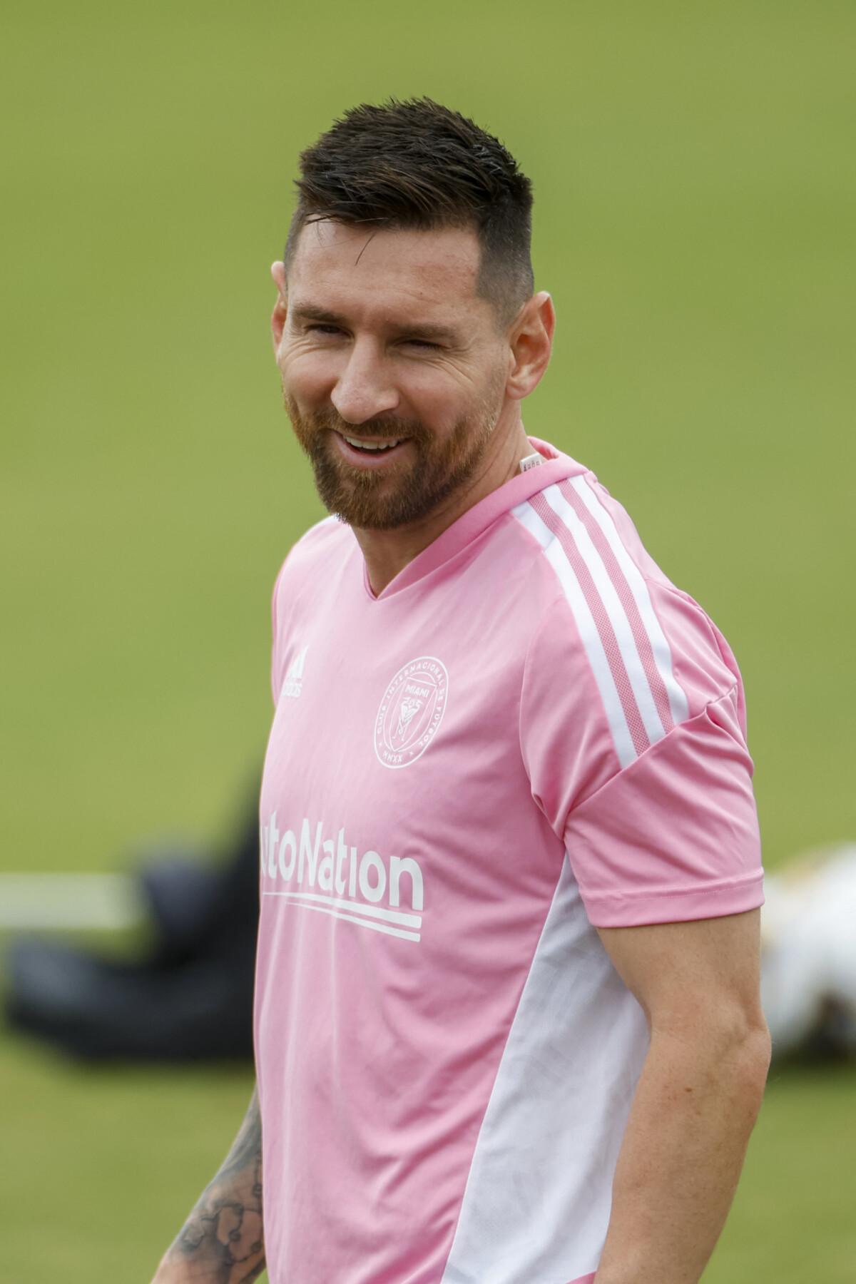 Photo : Lionel Messi avec son club de l'Inter Miami. - Purepeople