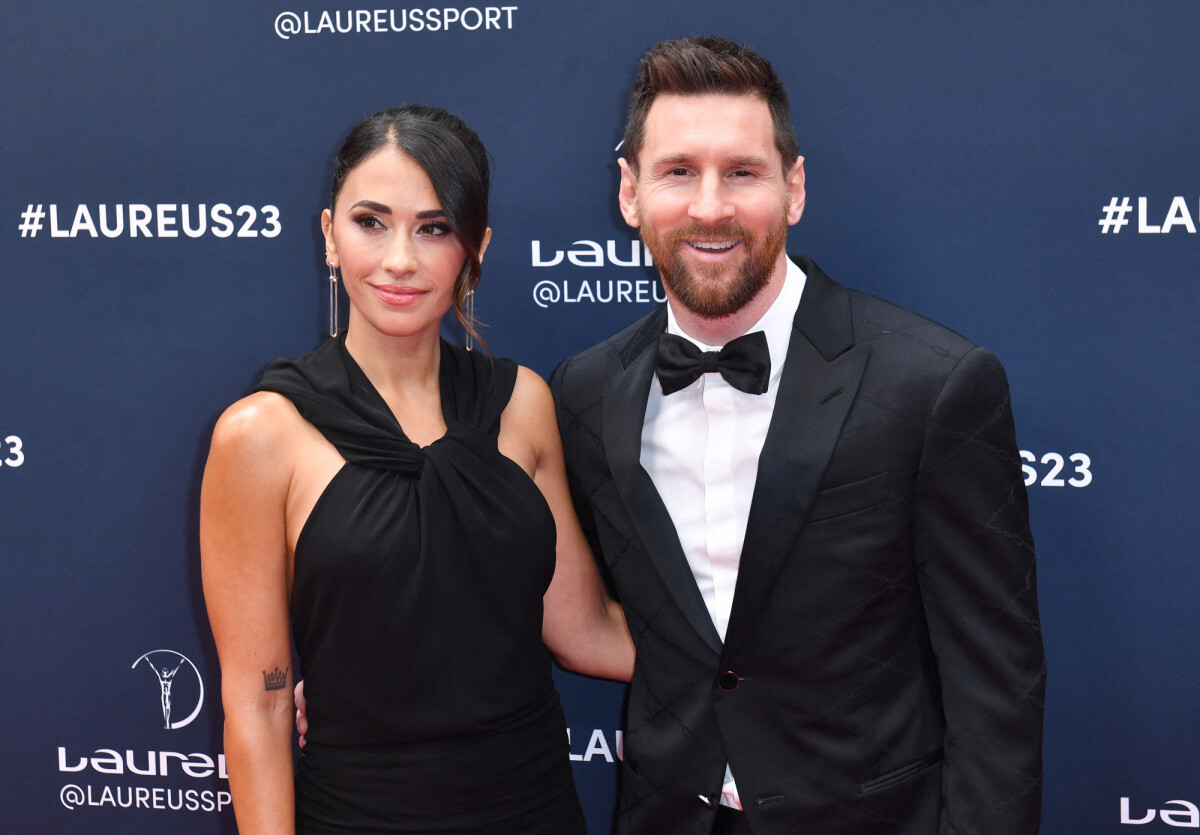 Photo : Lionel Messi et sa femme Antonella Roccuzzo - Red Carpet de la ...