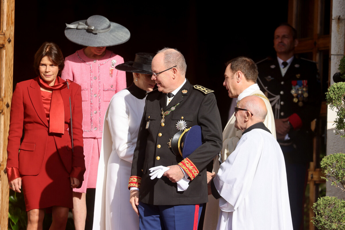 Photo : Le prince Albert II de Monaco, la princesse Charlene, la ...