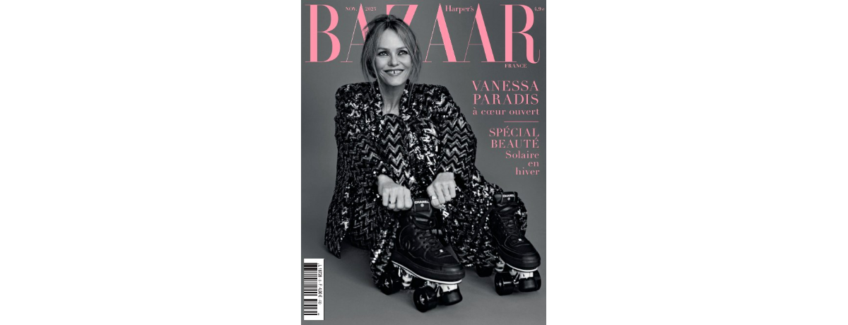 Photo : Couverture de "Harper's Bazaar France" du jeudi 26 octobre 2023 ...