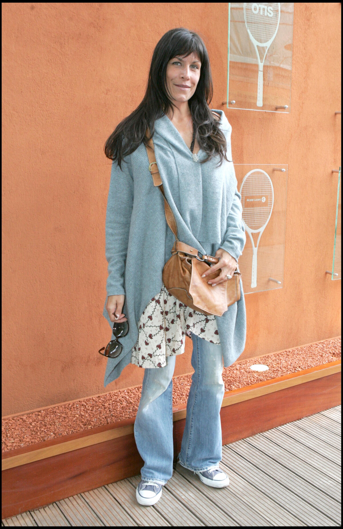 Photo : Astrid Veillon - People au tournoi de Roland Garros 2007 ...