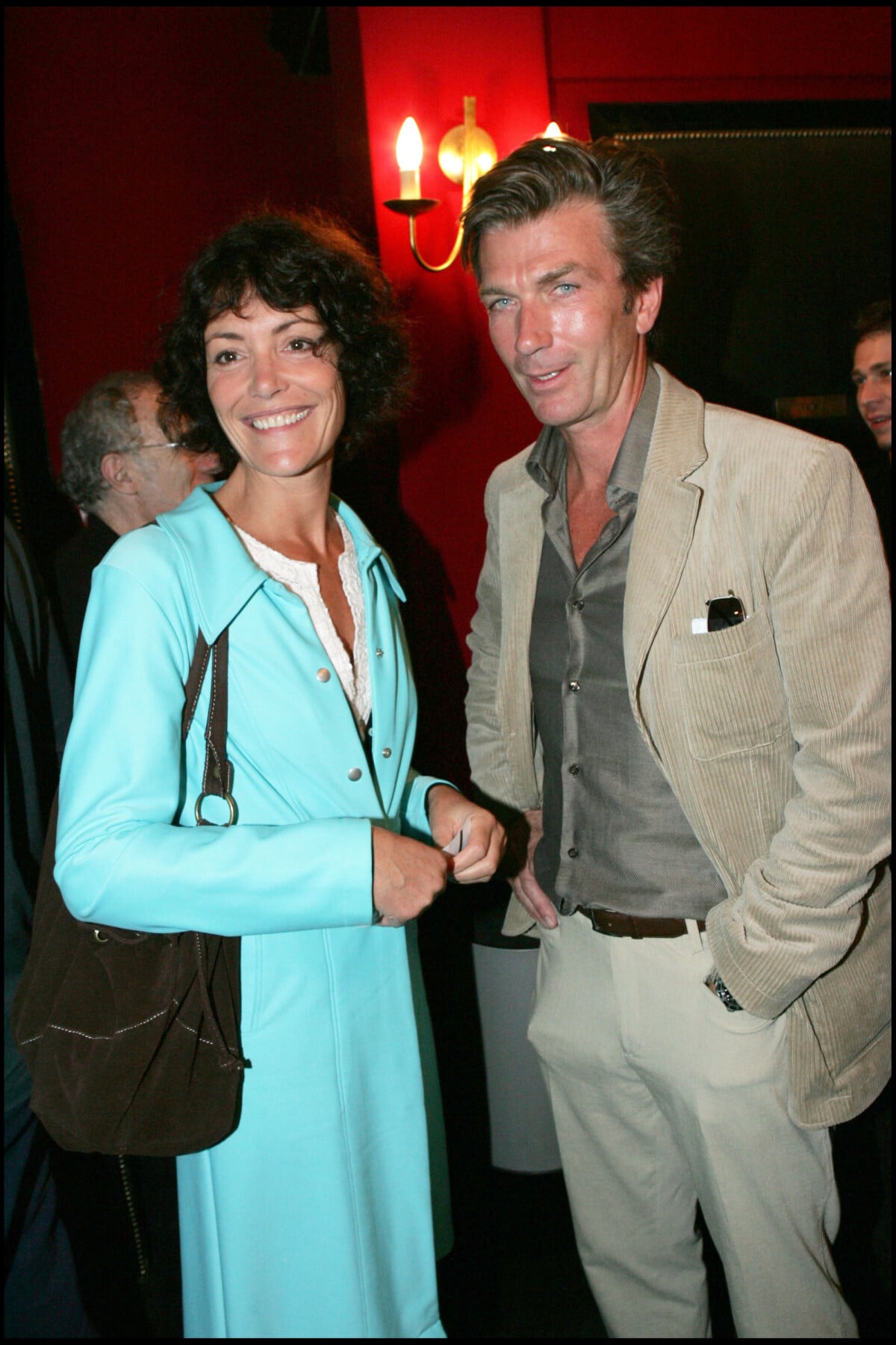 Photo : Caroline Tresca et Philippe Caroit - Générale de la pièce Et ...
