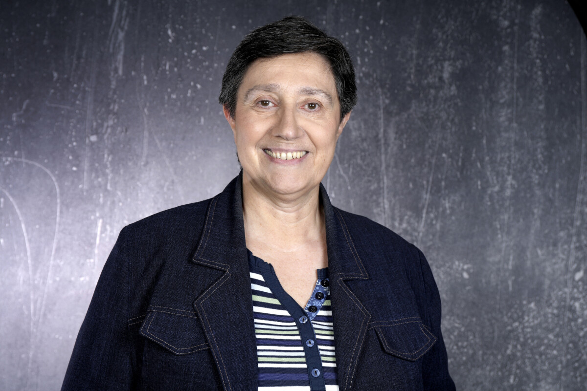 Photo : Portrait de Danielle Moreau lors de l'enregistrement de l ...