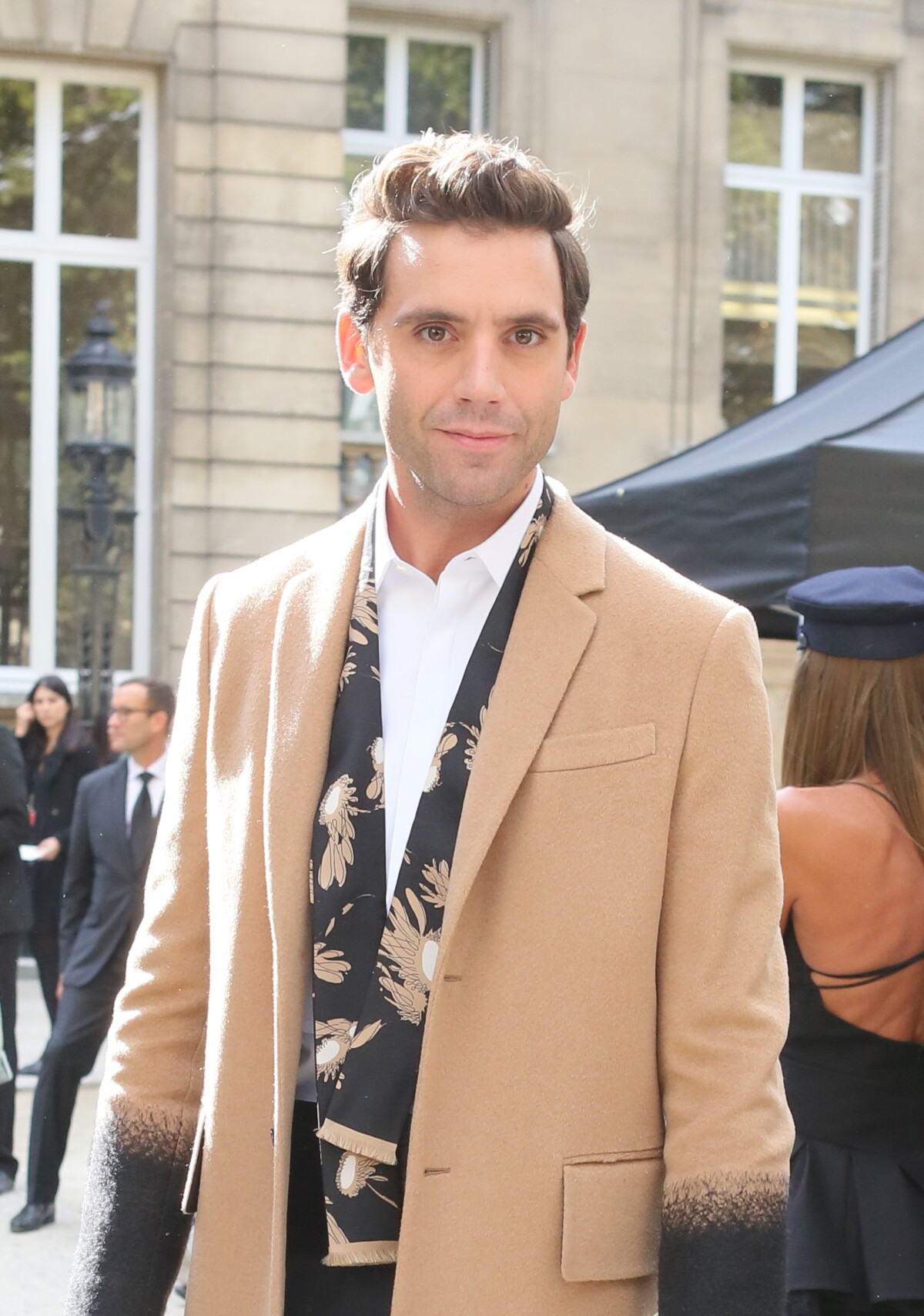 Photo : Le chanteur Mika - People arrivant au défilé de mode "Valentino ...