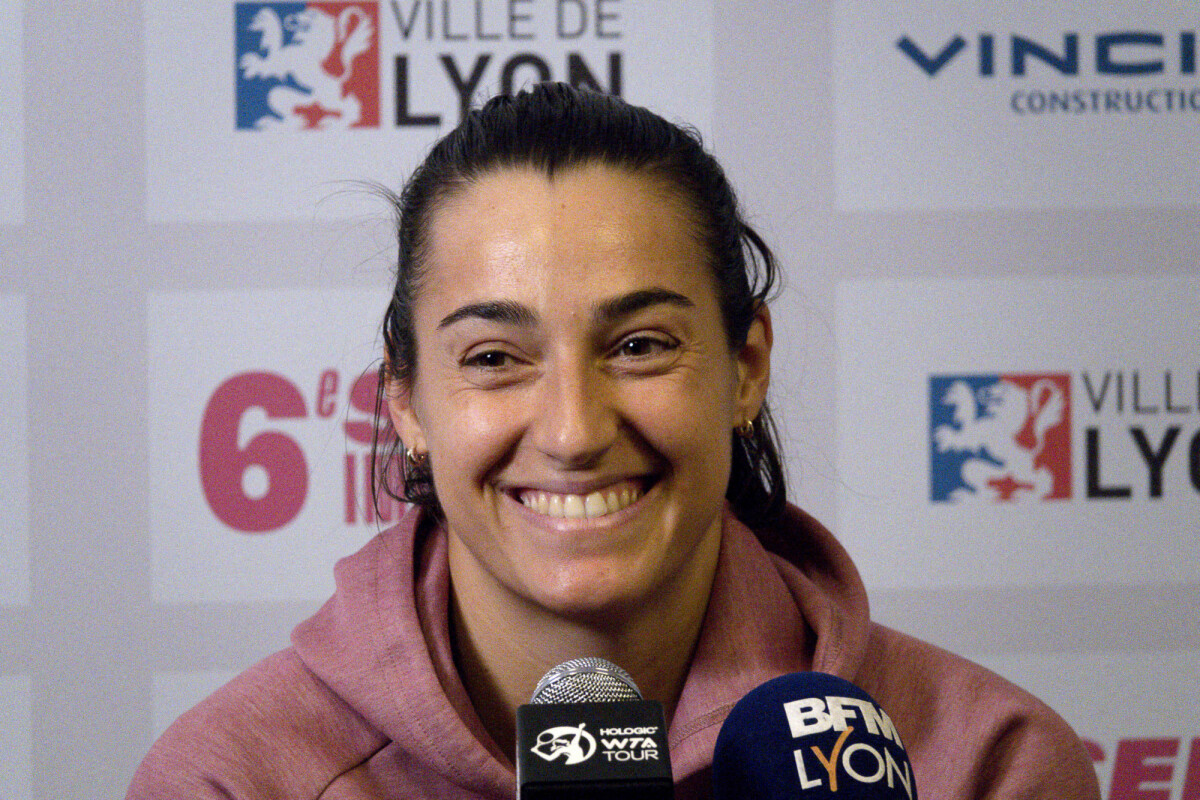 Photo : Caroline Garcia ravie d'être en finale, raconte qu'elle est ...