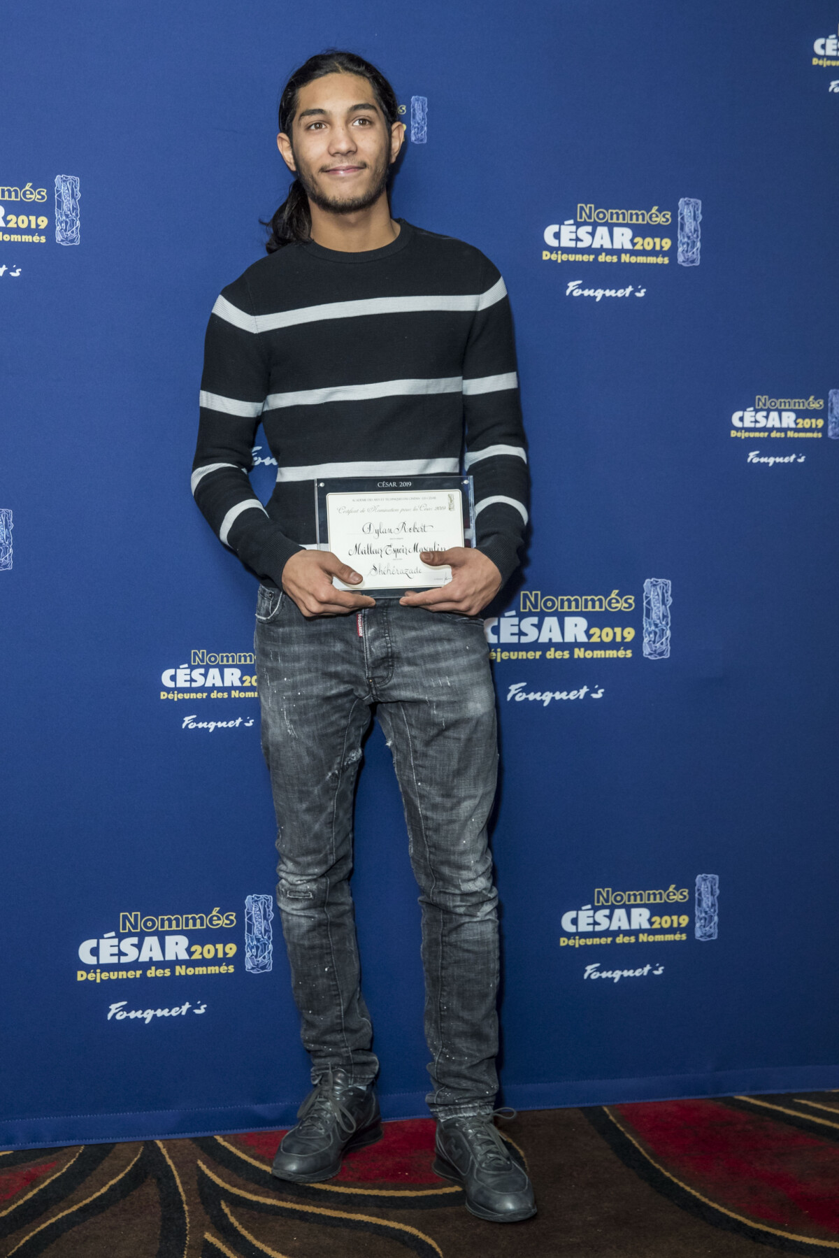 Photo : Dylan Robert au photocall du "Déjeuner des Nommés César 2019 ...