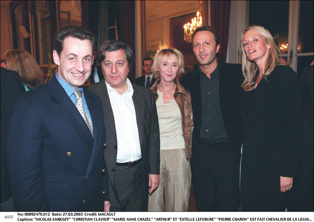 Photo : Exclusif - Christian Clavier, Nicolas Sarkozy, Marie-Anne ...