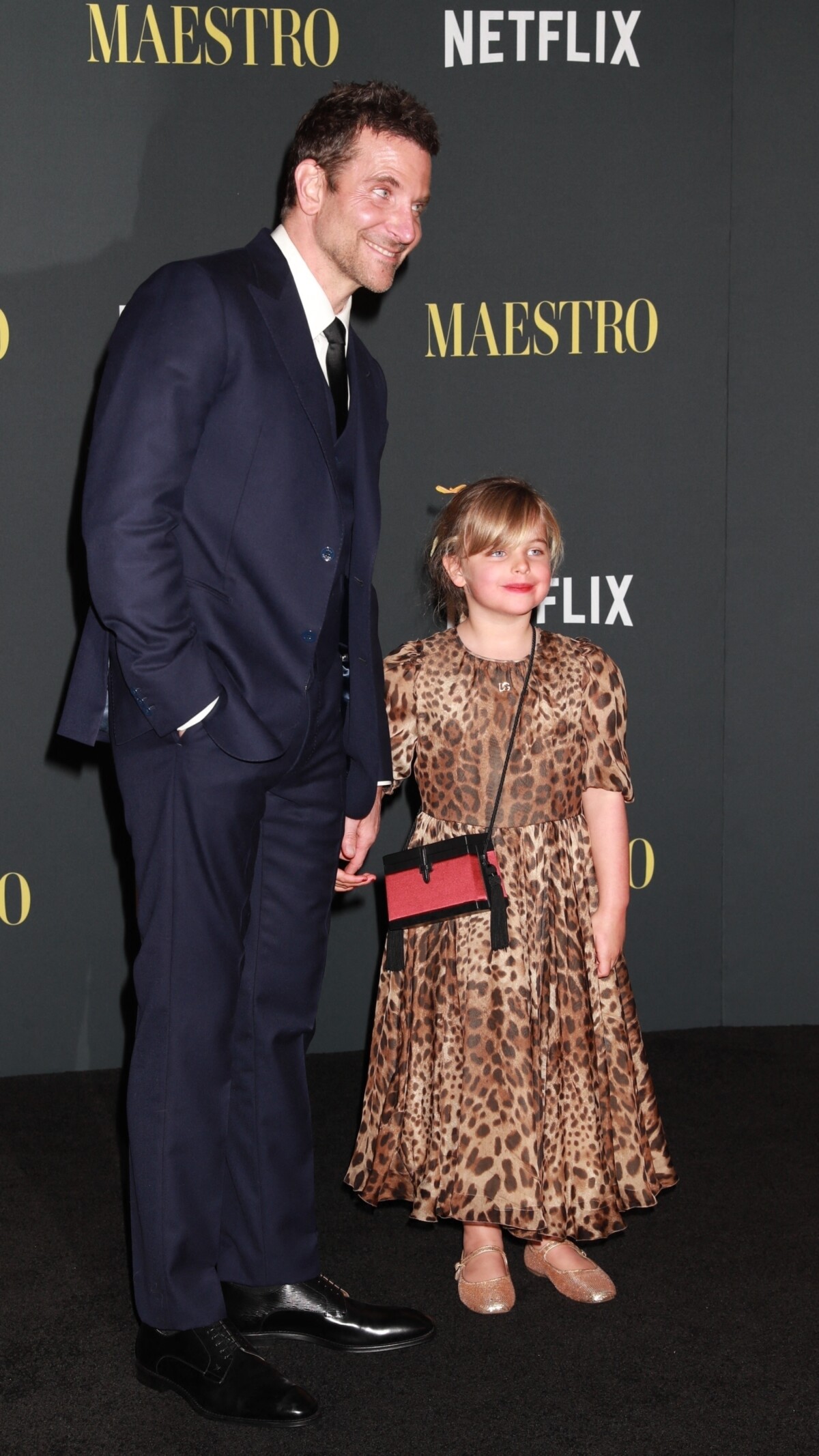 Photo : Bradley Cooper et sa fille Lea de Seine - Avant-première du ...