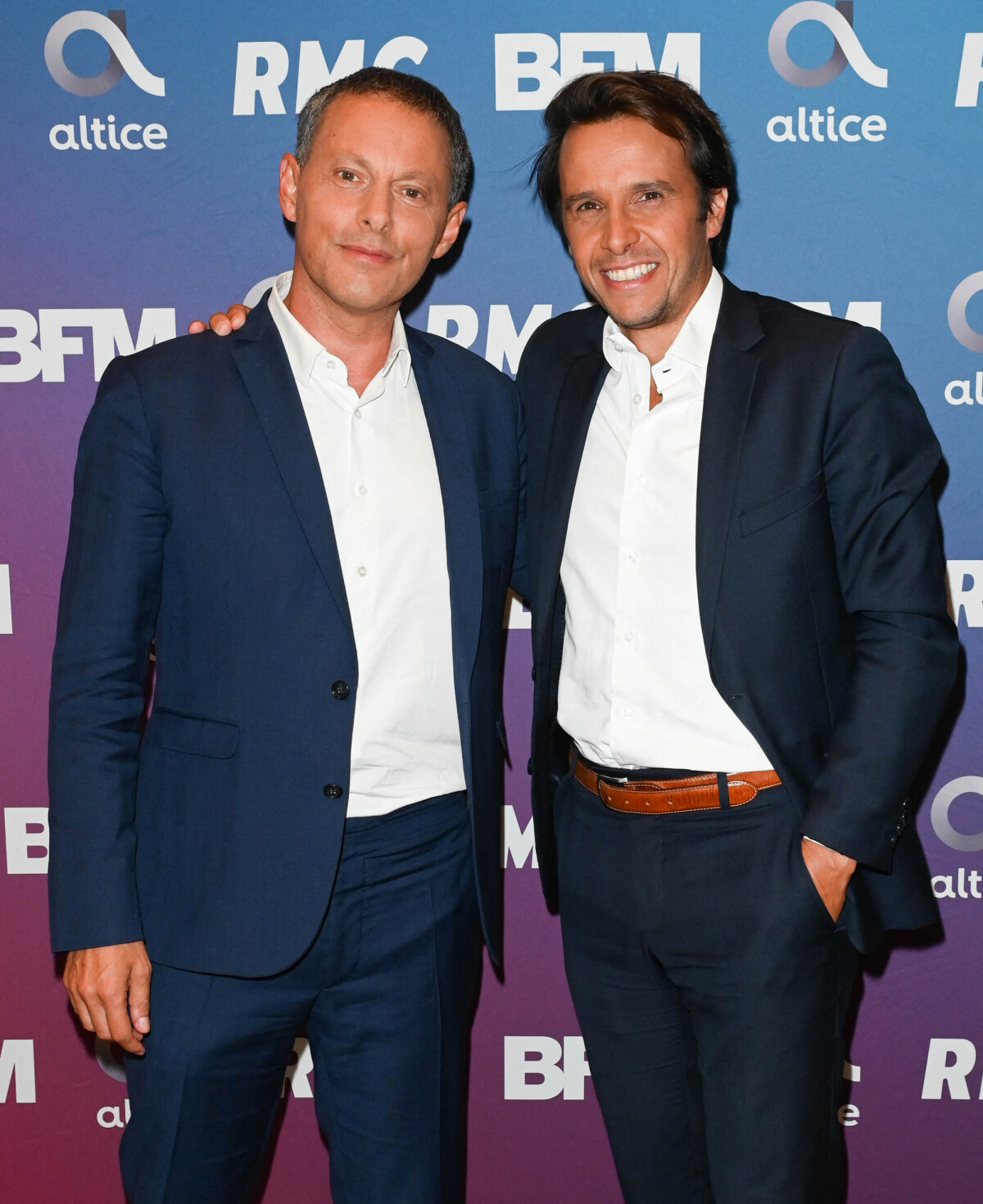 Photo : Marc-Olivier Fogiel et Stephane Sallé de chou - Conférence de ...