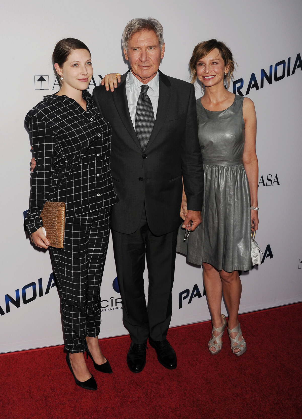 Photo : Georgia Ford, Harrison Ford et Calista Flockhart - Premiere du ...