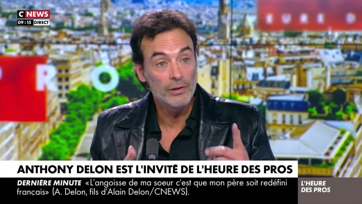 Vidéo : Anthony Delon dans L'Heure des Pros, le 5 janvier 2024 ...